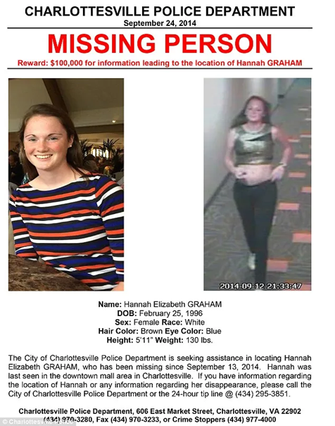 Save the Next Girl – Part 2 (Morgan Harrington, RG, Hannah Graham ...